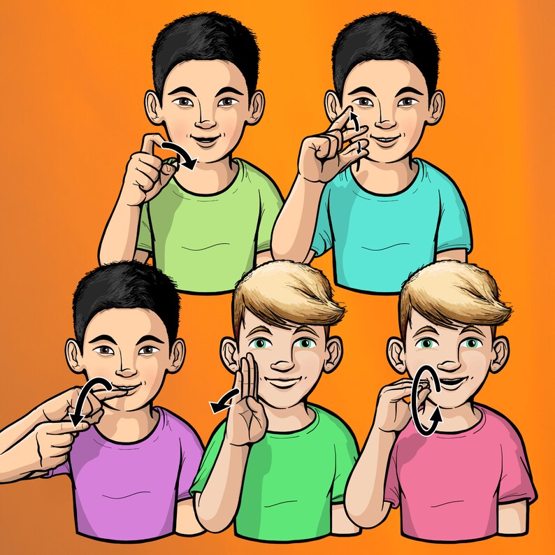 Basic Phonemes Educational Clip Art Set 46 Phoneme PNG Files - Etsy