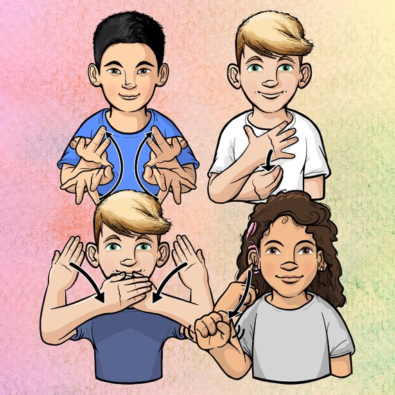 Colores Del Lenguaje De Señas Americano