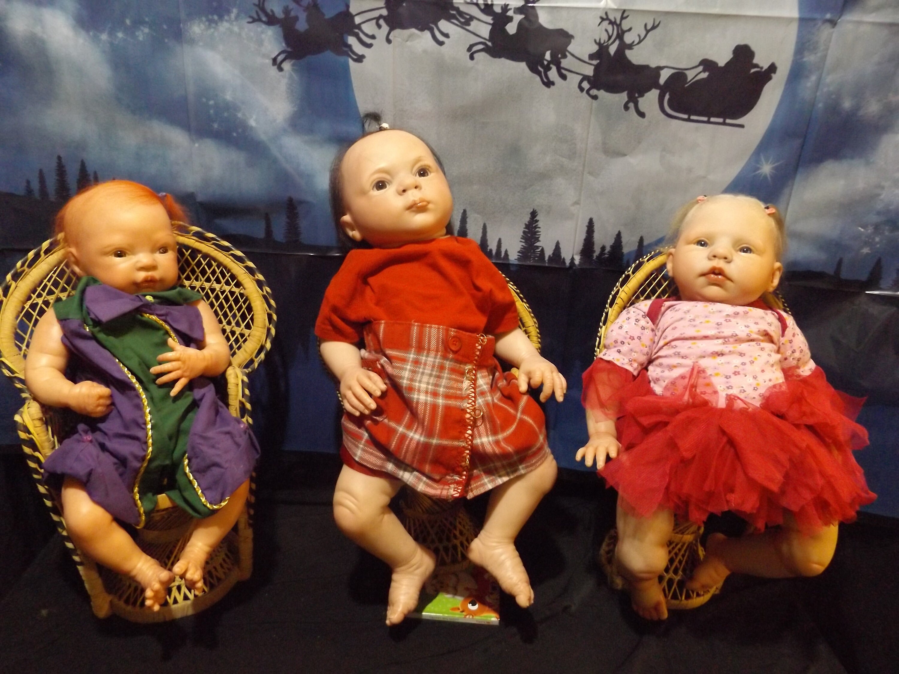 Hocus Pocus Baby Dolls Winifred Mary and Sarah Sanderson - Etsy