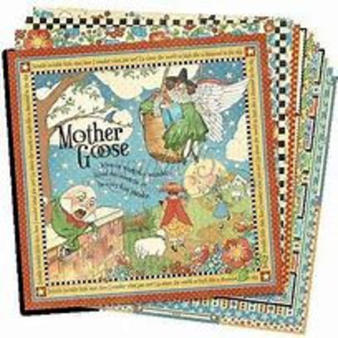 Graphic 45 Mother Goose Paper Set - 12 Double-sided 12x12 Papers With ...