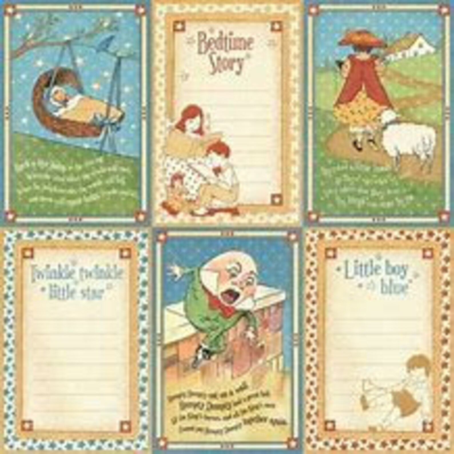 Graphic 45 Mother Goose Paper Set - 12 Double-sided 12x12 Papers With ...