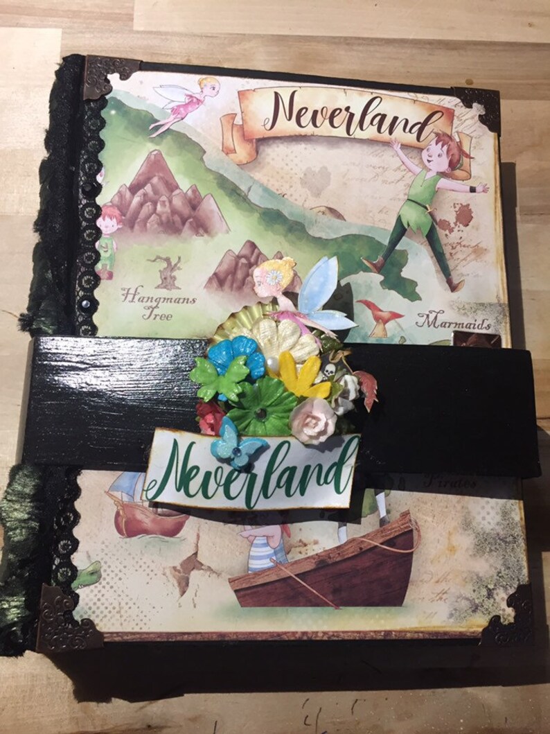 Neverland Interactive Mini Album - Handcrafted With Ciao Bella Paper ...