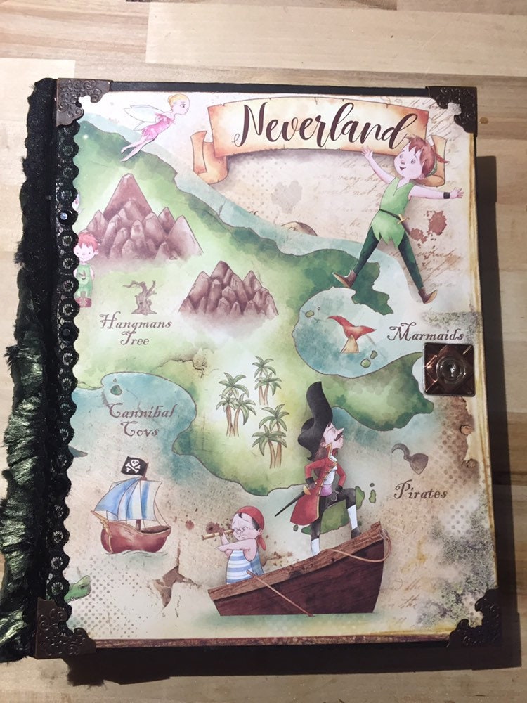 Neverland Interactive Mini Album - Handcrafted With Ciao Bella Paper ...