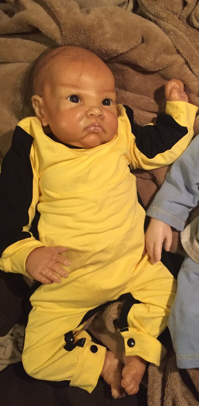 Baby Bruce Lee - Handcrafted Doll Inspired by the Martial Arts Legend ...