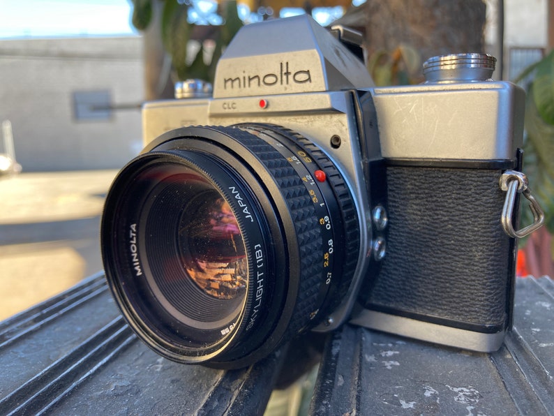 Minolta SRT-200 With Minolta 50mm F/2 and Zoom Lens - Etsy