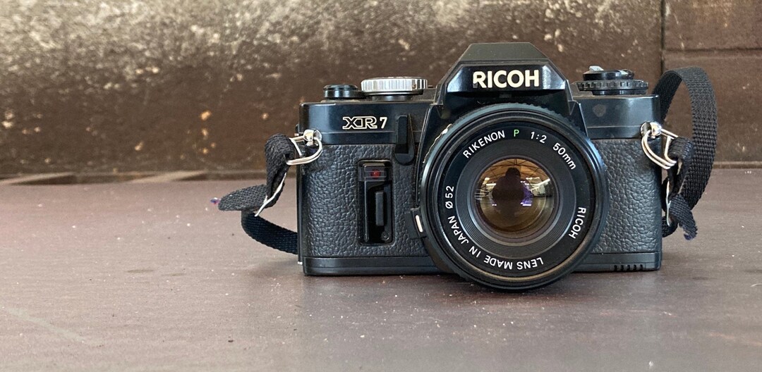 Ricoh XR7 SLR With Rikenon 50mm F/2 Prime Lens - Etsy