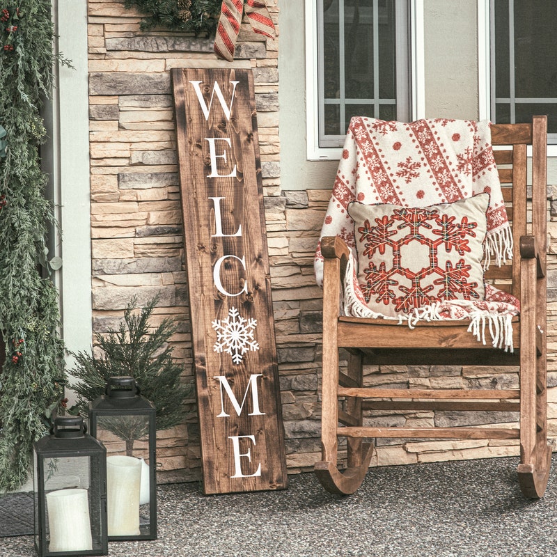Winter Porch Signs - Etsy