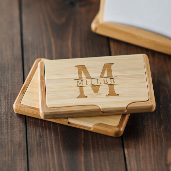 Wood Card Holder - Etsy