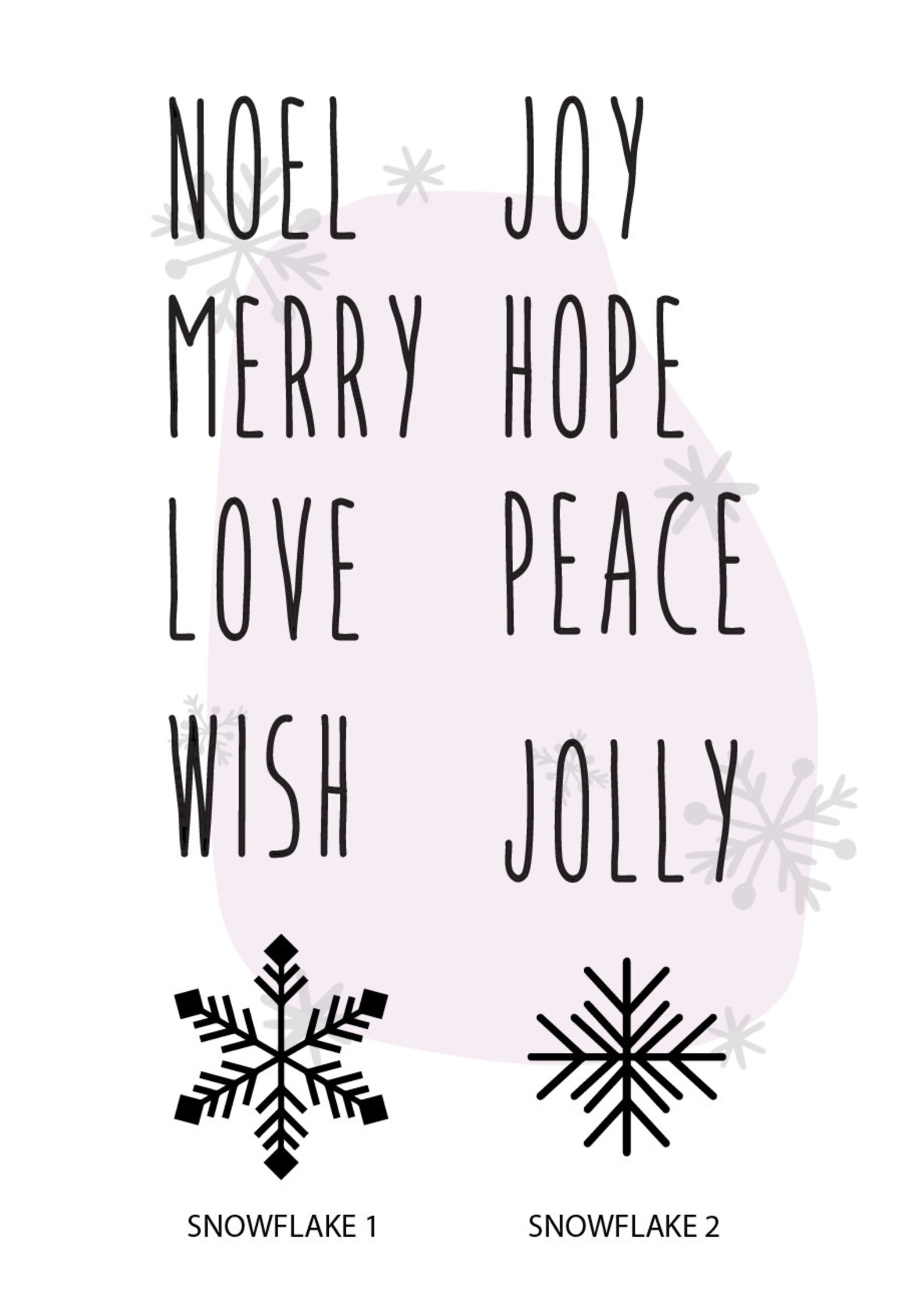 Personalized Decals for Christmas Ornaments Rae Dunn Inspired Christmas ...