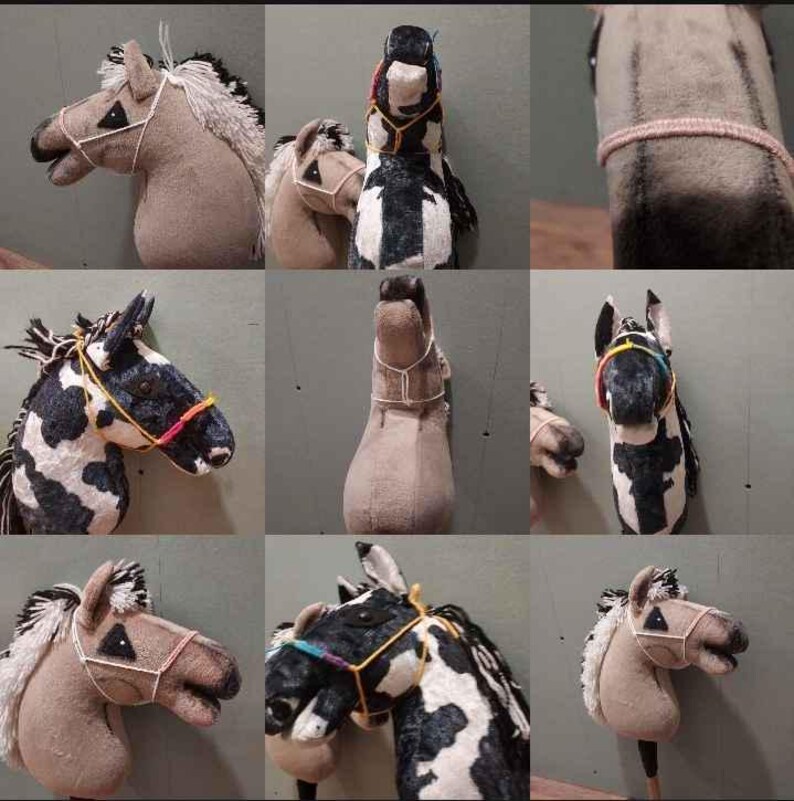 Custom Hobby Horse Rope Halter - Etsy