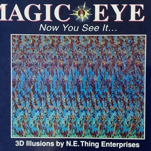 1994/3D Hidden Objects in Each Magic Eye Image/answers at Back of Book ...
