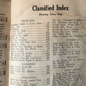 1935/ RARE Hymnal/ Cloth Bound-original Price 55 Cents/ Collectible Book/ Gospel Publishing ...