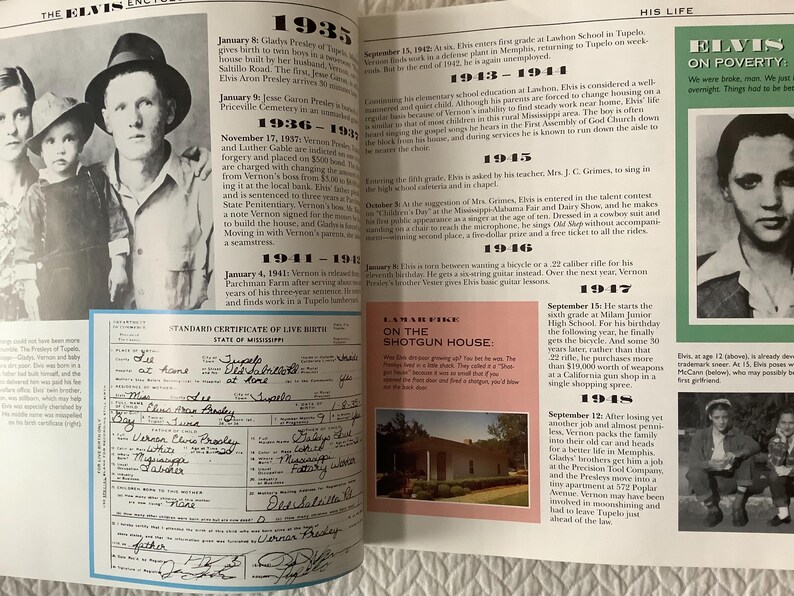 1997/SPECIAL COMMEMORATIVE Edition/ the Elvis Encyclopedia/david E ...