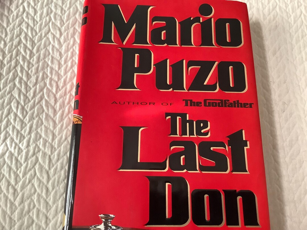 1996/ FIRST EDITION/ His 1st Mafia Novel Since the Godfather/ the Last ...