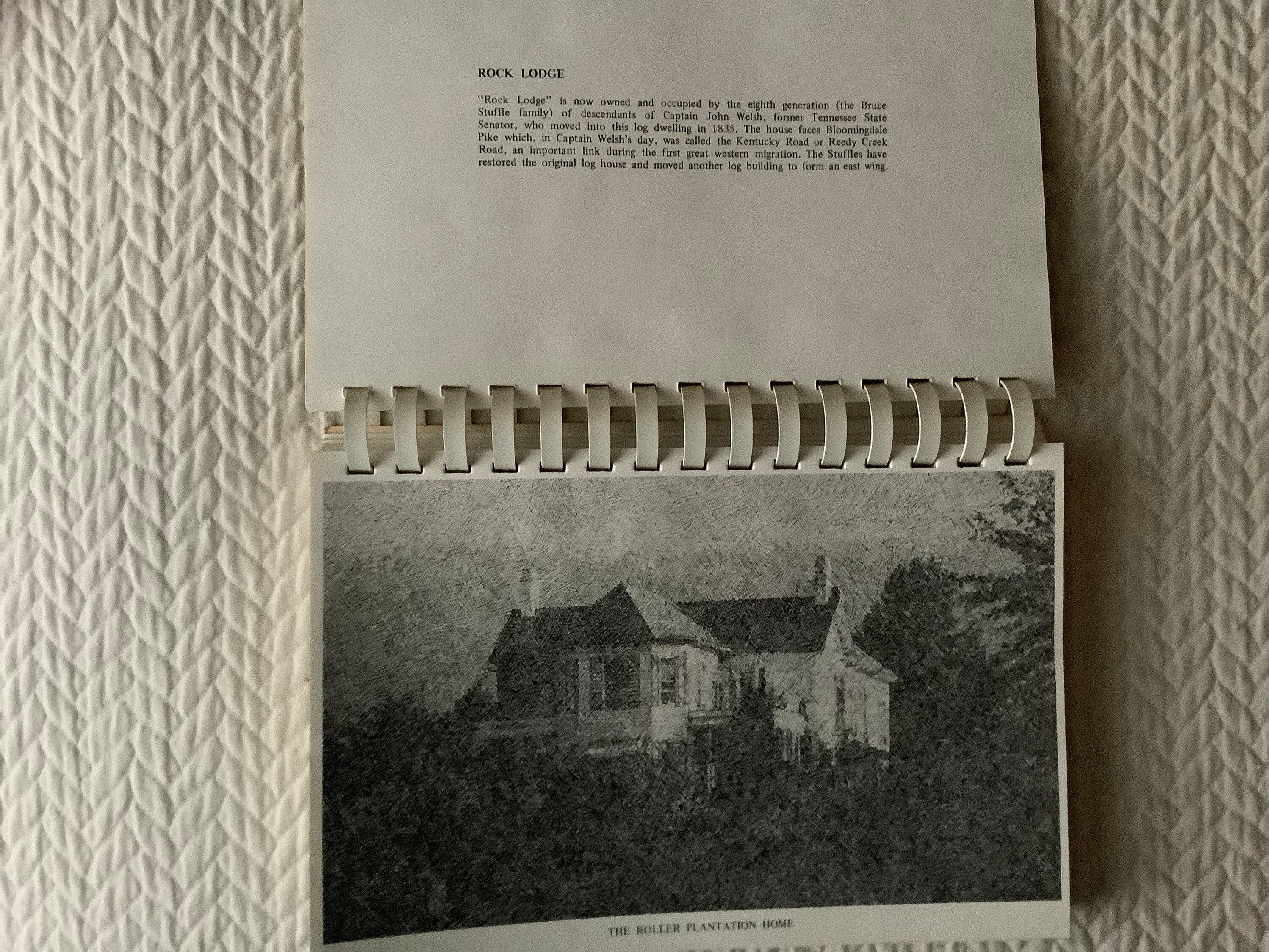 1973/ KINGSPORT TENNESSEE Oldest Historic Site/ 332 Pg Plastic - Etsy