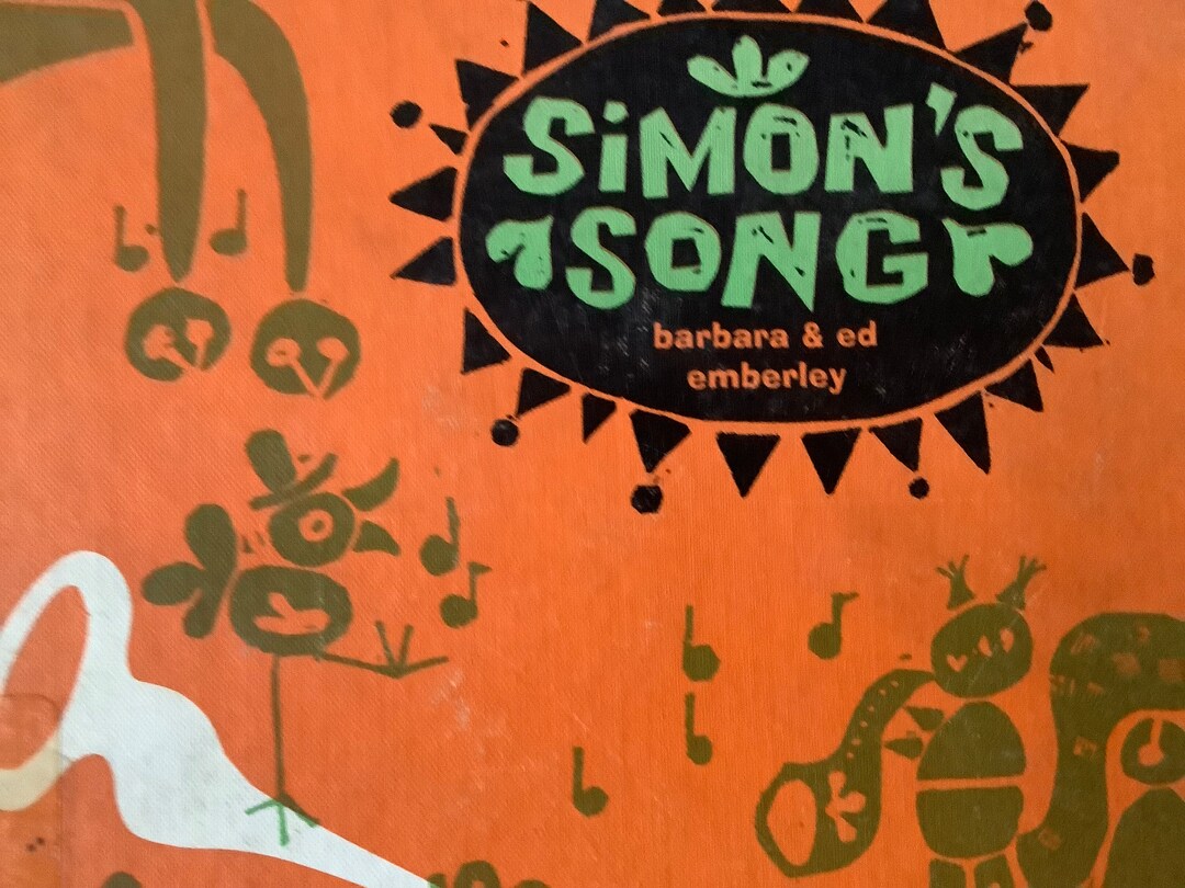 1973/ SIMPLE SIMON Met a Pieman-great Read Aloud/ Simon’s Song/ Barbara ...