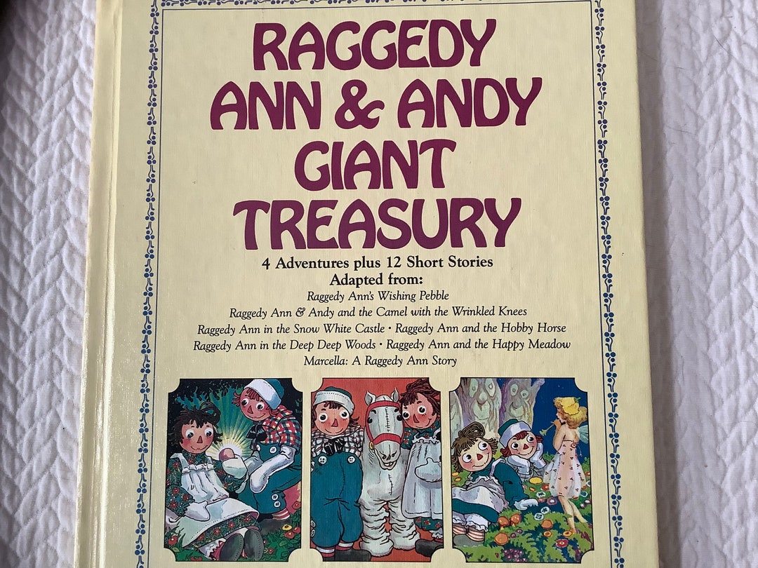 1984/ Adventures & Short Stories/ Full Color Illustrations/ Raggedy Ann ...