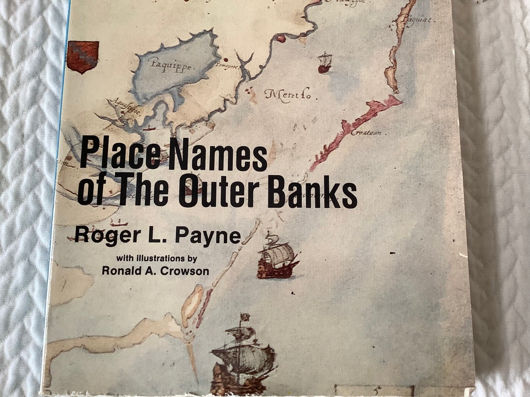 1985/ OUTER BANKS NC/ Postcards Included/198 Pg Softcover/ Roger L ...