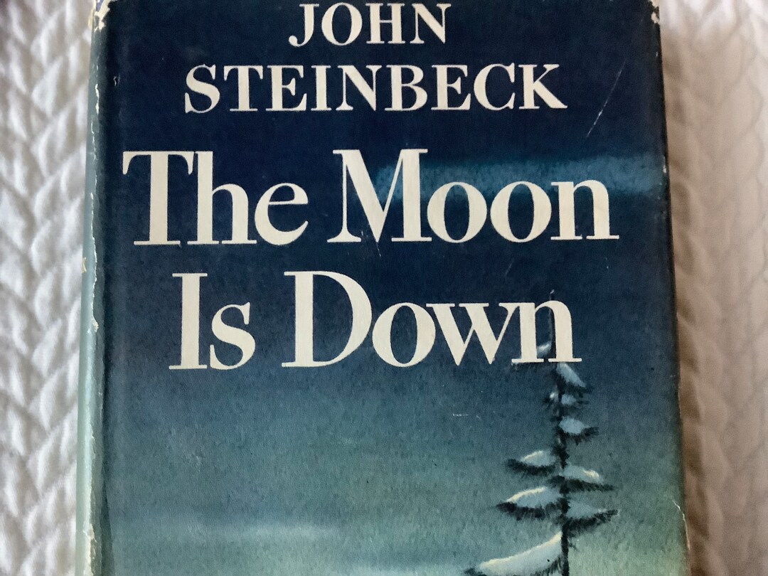 1942/ John Steinbeck/ the Moon is Down/ 188 Page Hardcover - Etsy