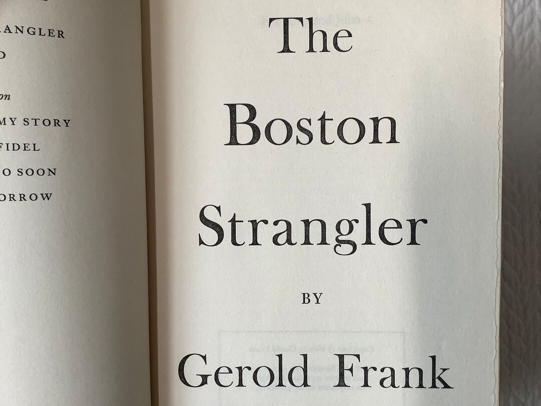 1966/ TRUE CRIME/ Albert Desalvo/the Most Bizarre Series of Murders ...