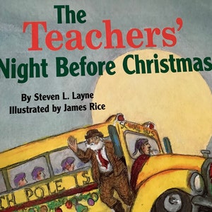 2001/ TEACHER Gag Gift/ Funny Night Before Christmas/ Like New/ Steven ...