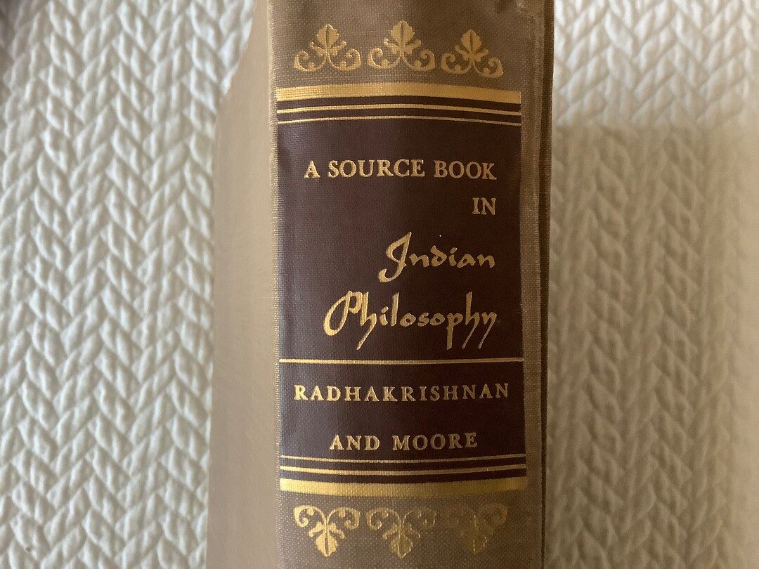 1957/indian Philosophy/ First Edition/ A Source Book of Indian ...