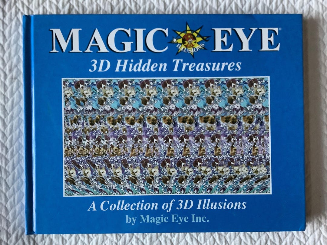 2004/3D Hidden Objects in Each Magic Eye Image/answers at Back of Book ...