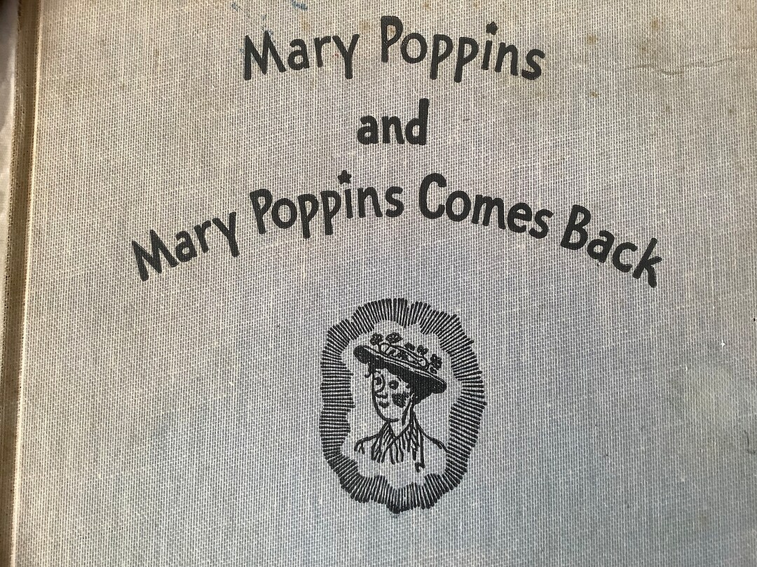 1963/ 2 Stories in 1 Book/ Mary Poppins and Mary Poppins Comes Back/ P ...