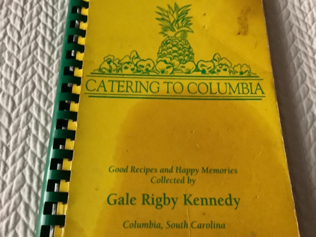 1993/COLUMBIA Sc/signed First Edition/catering to Columbia/good Recipes ...