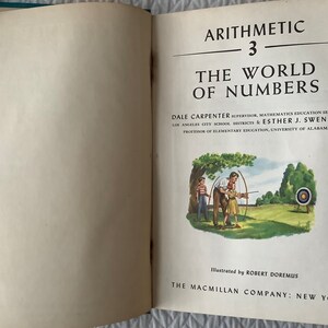 1950/ OLD SCHOOL MATH/ Change Making-decimal Point-problem Solving ...