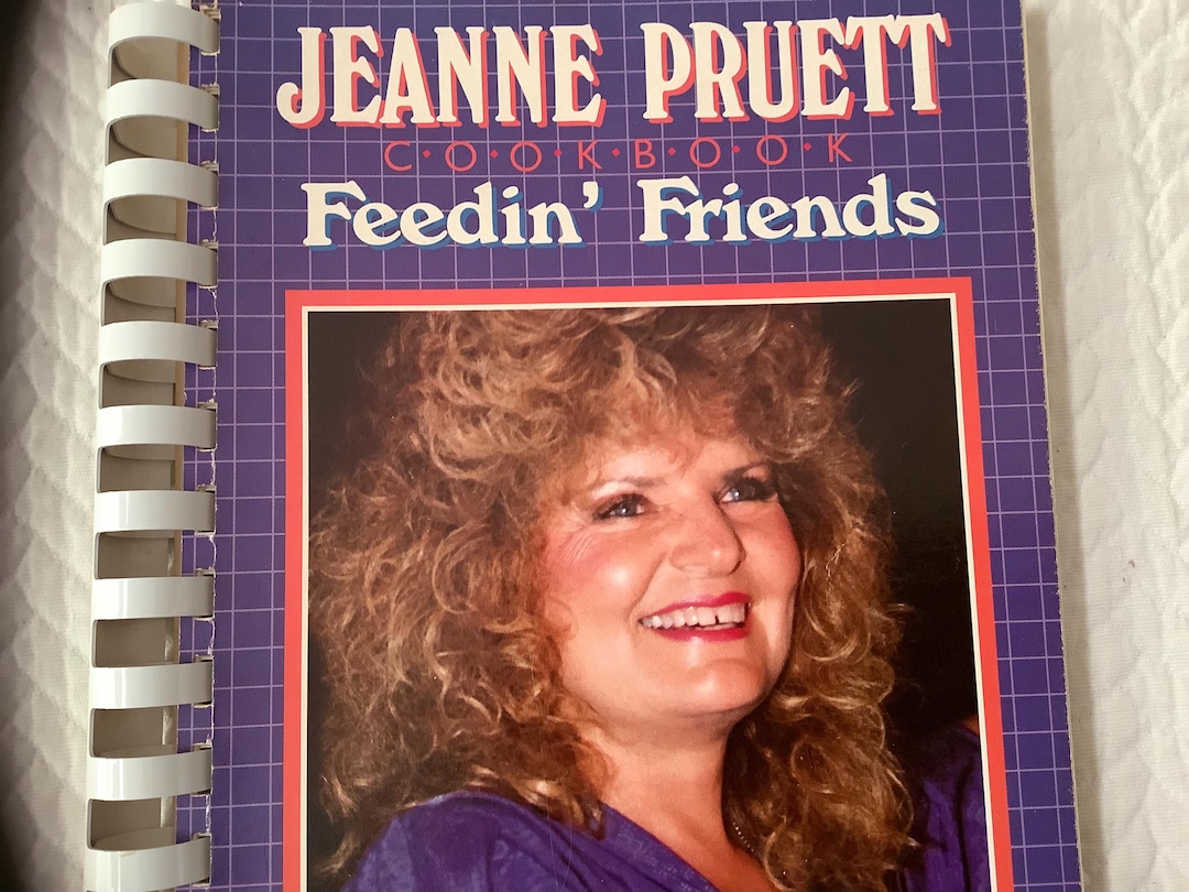 1986/ SIGNED/ Miss Country Music Shares Her Recipes/ Jeanne Pruett ...