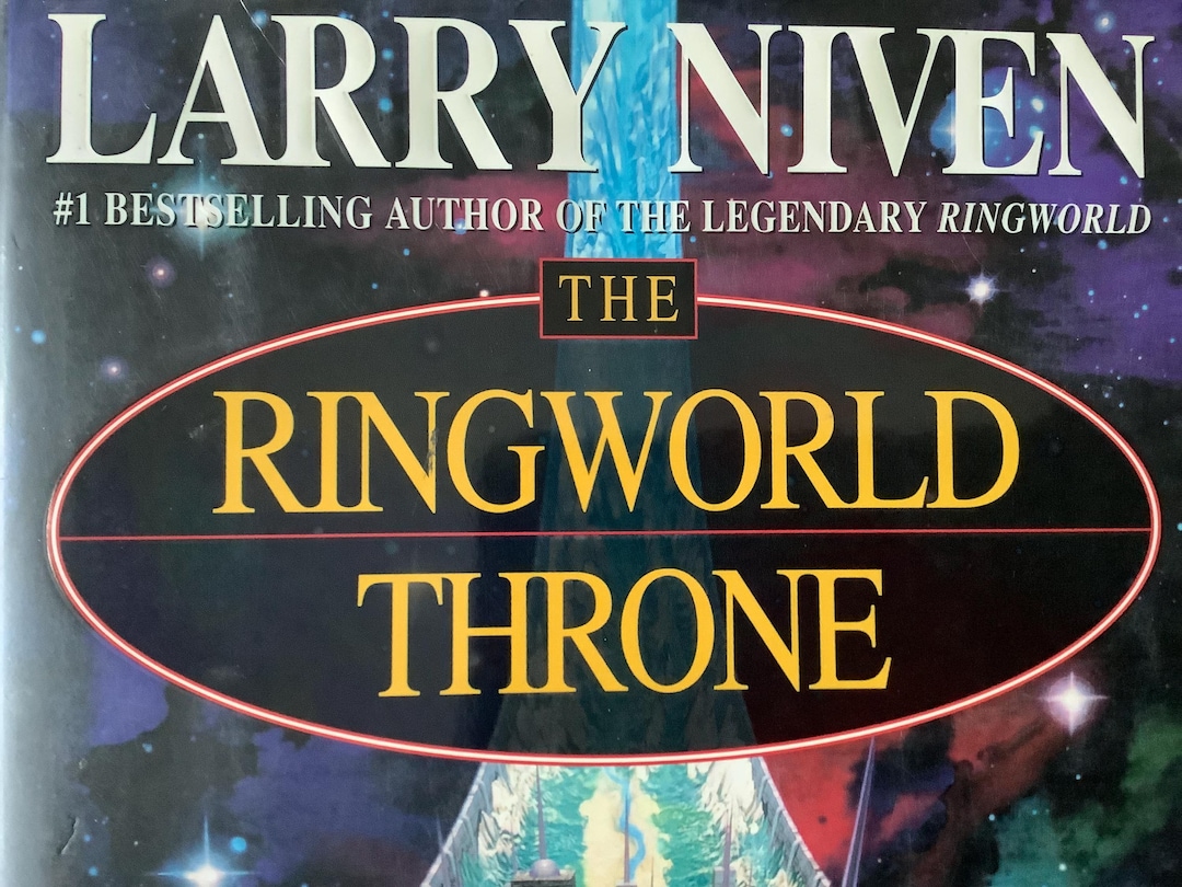 1996/ First Edition/ #3 in Series/ the Ringworld Throne/ Larry Niven/ 424 Pg Sci-fi Collectible ...