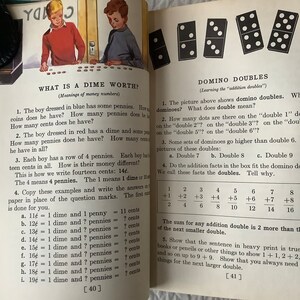 1950/ OLD SCHOOL MATH/ Change Making-decimal Point-problem Solving ...