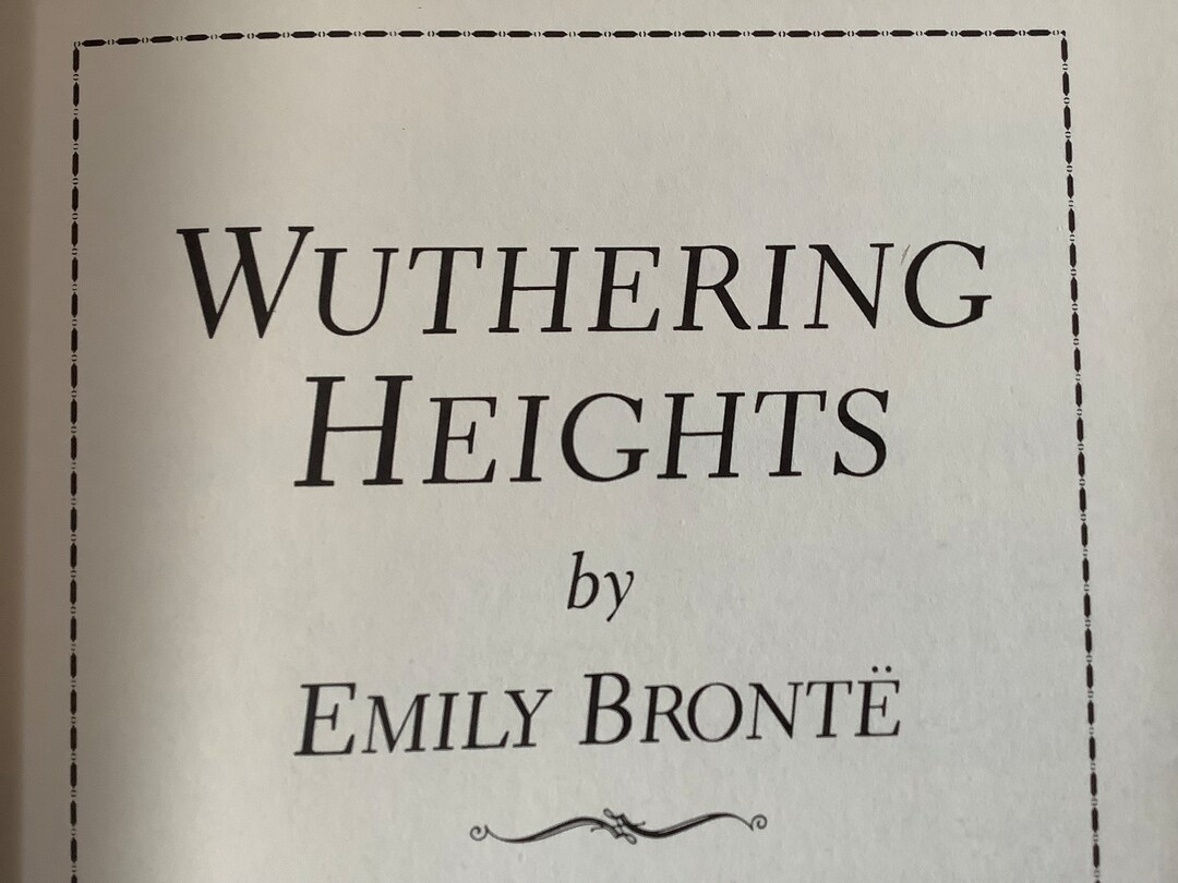 1983/ Cathy and Heathcliff, a Love Story?/ Emily Bronte/ 303 Page Readers Digest Hardcover ...