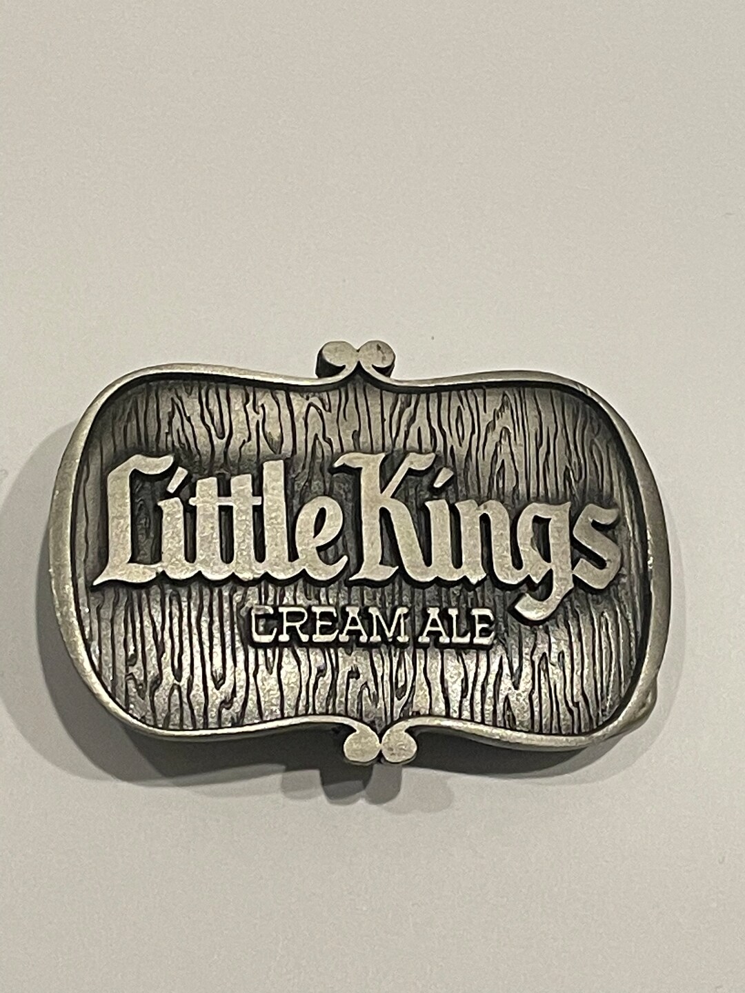 LITTLE KINGS Cream Ale Schoenling Brewing Company Metal Belt Buckle ...