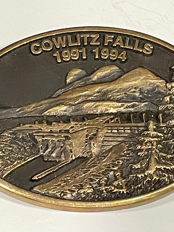 Anacortes Cowlitz Falls 1991-1994 Hand Made Solid Bra… - Gem