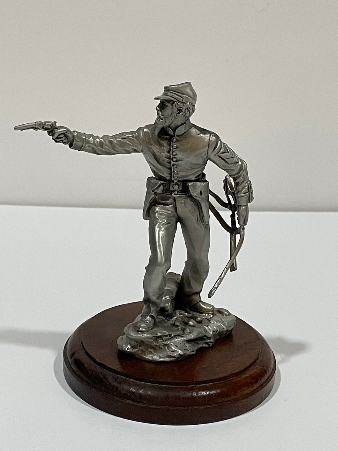 Confederate Corporal of Cavalry Pewter Figurine Blues and Grays Ronald ...