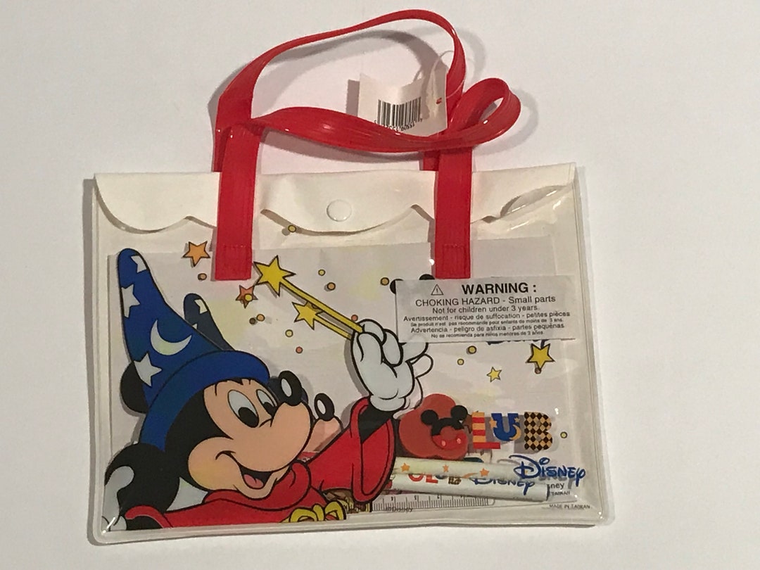 Disney Mickey Mouse Stationary Activity Kit.brand New.vintage UNIQUE ...