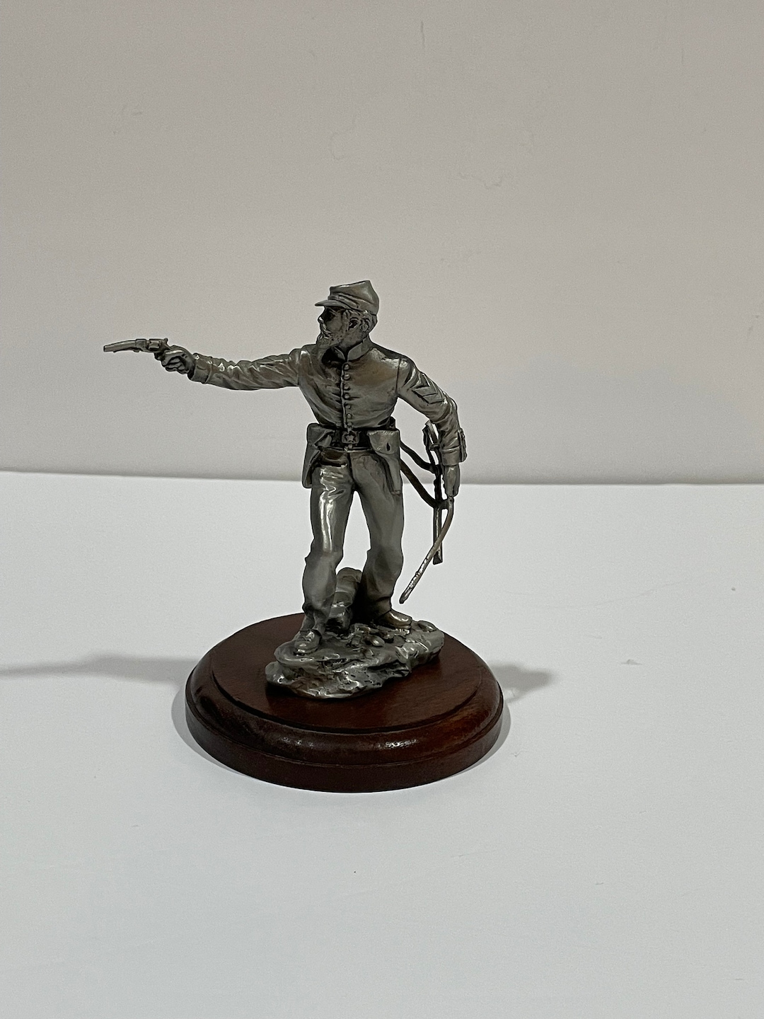 Confederate Corporal of Cavalry Pewter Figurine Blues and Grays Ronald ...