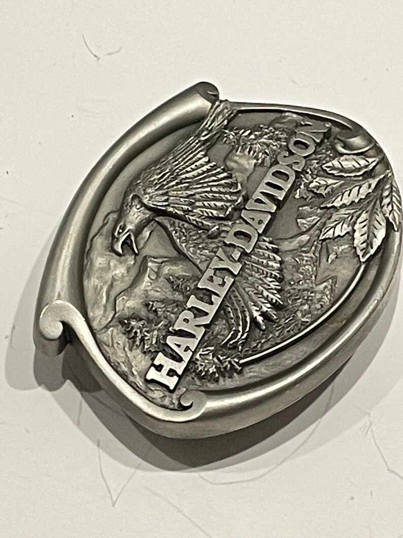 HARLEY DAVIDSON Bold Eagle Fierce Symbols of American Pride Fine Pewter ...