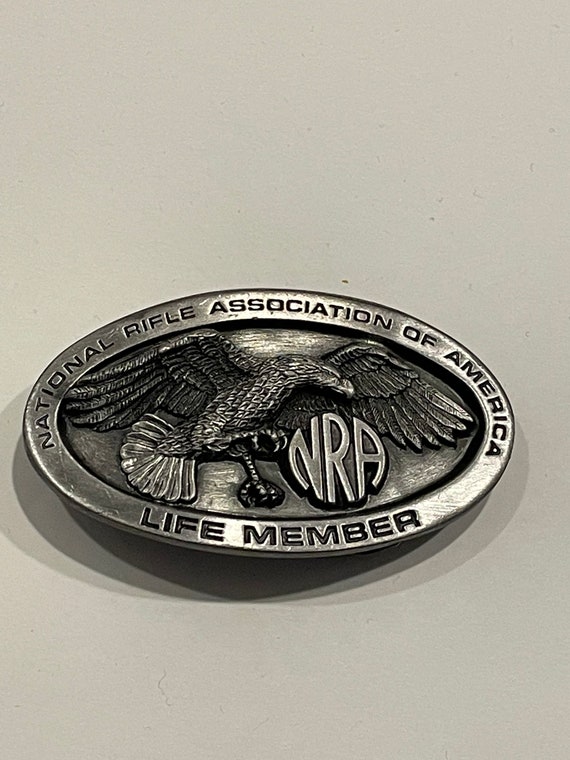 NRA National Rifle Association Bullet Flag Navy Blue … - Gem