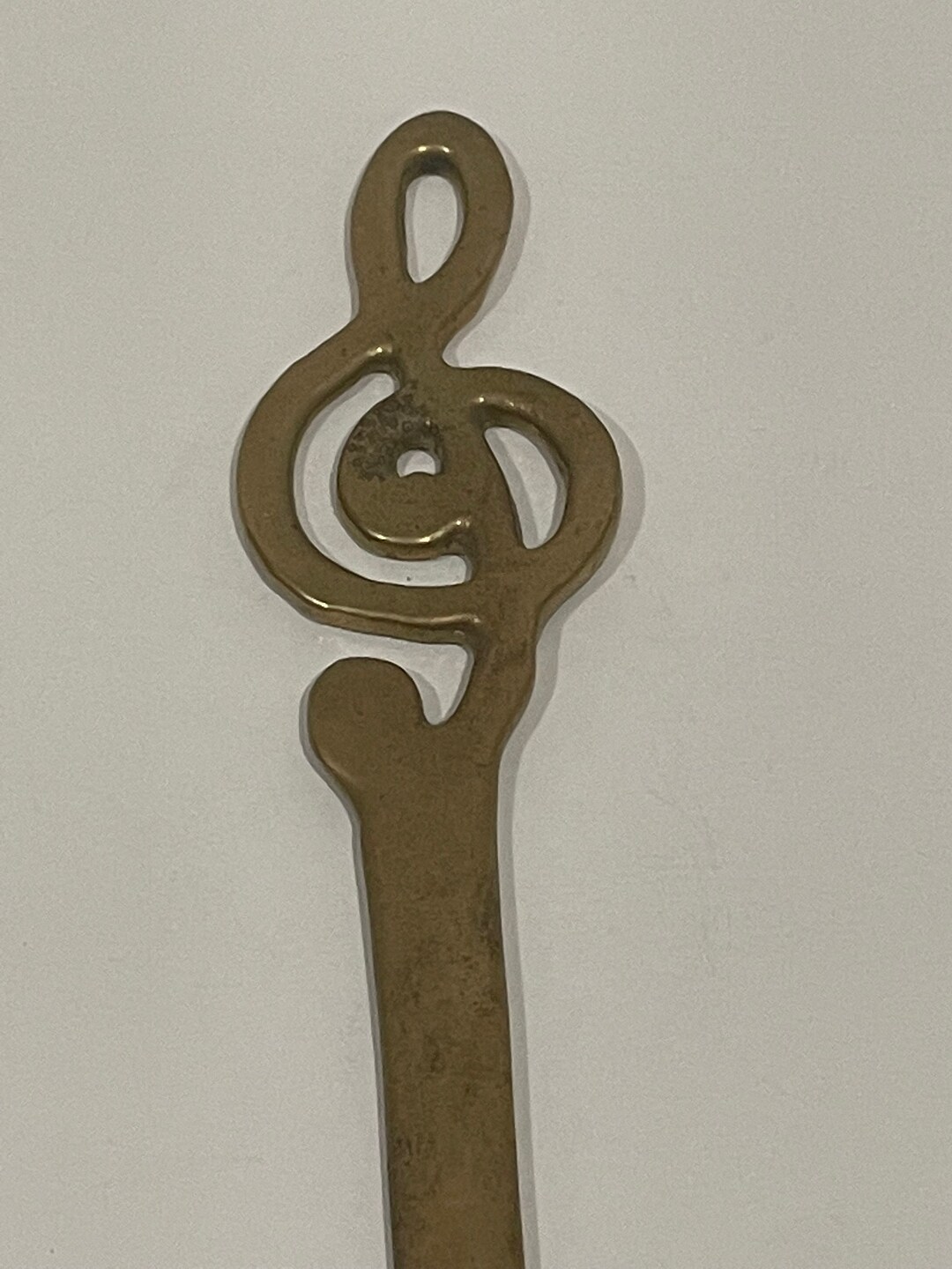 Treble Clef Solid Brass Metal Letter Opener VINTAGE UNIQUE RARE - Etsy