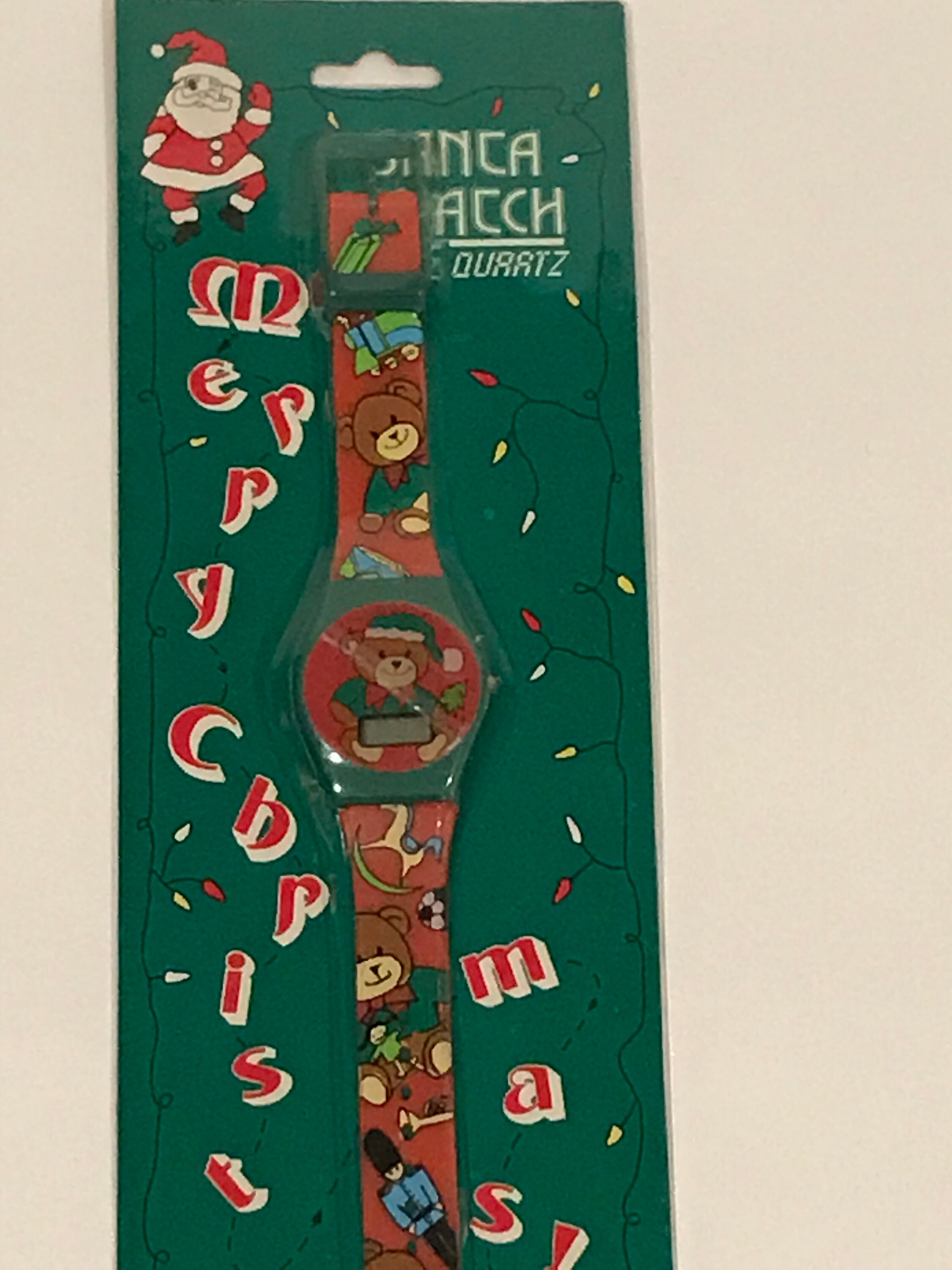 Christmas Santa LCD Quartz Watch New Sealed VINTAGE UNIQUE Rare - Etsy