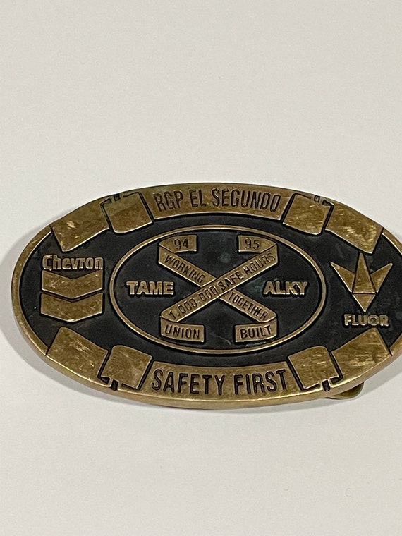 Anacortes CHEVRON SAFETY First Hand Made Solid Brass … - Gem