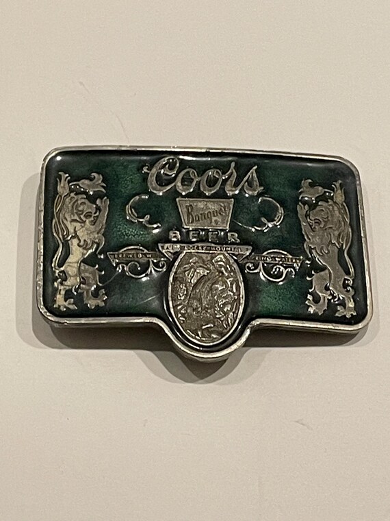 Vintage Heavy Metal COORS Beer LION LOGO Advertising … - Gem