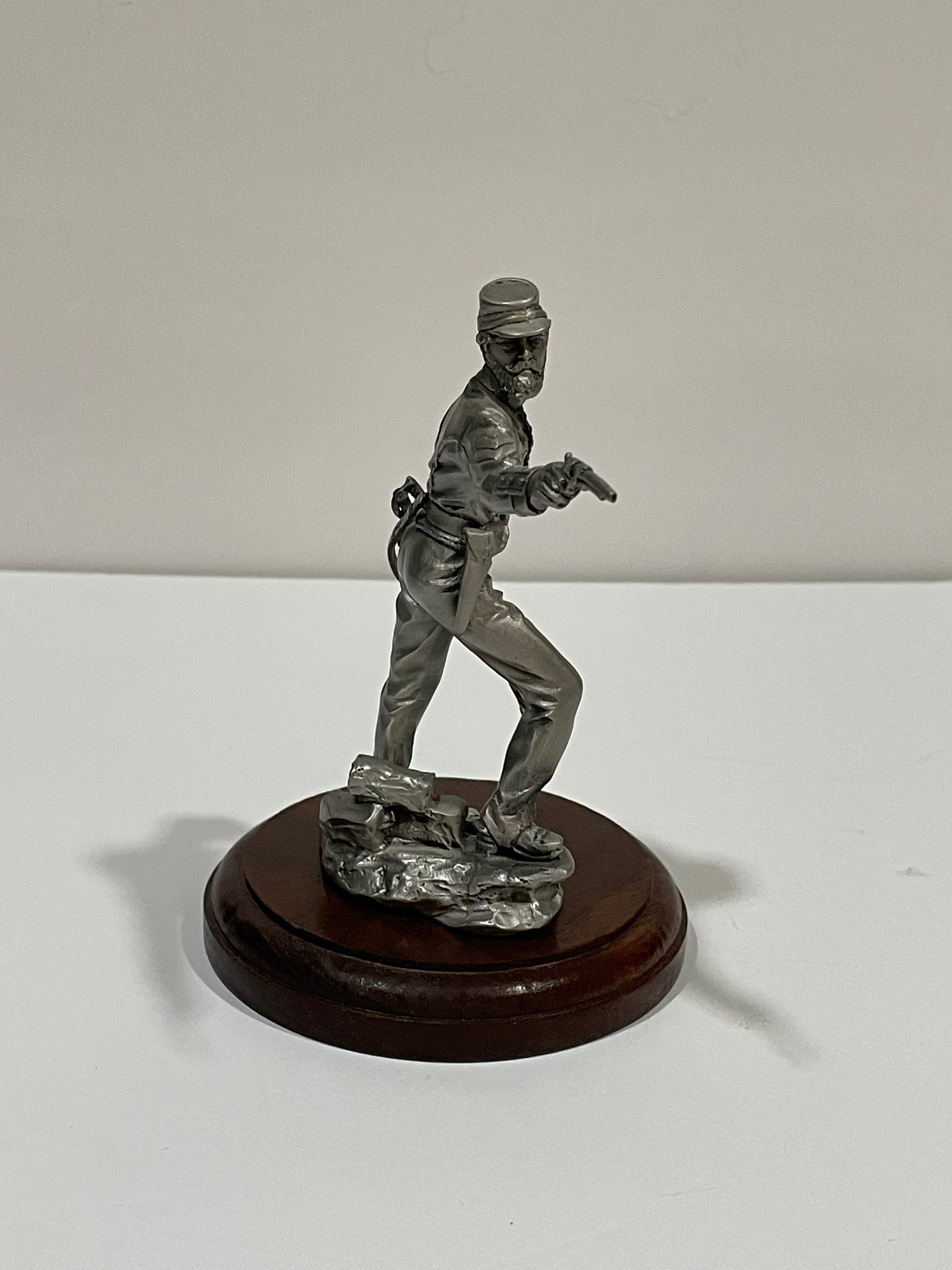 Confederate Corporal of Cavalry Pewter Figurine Blues and Grays Ronald ...