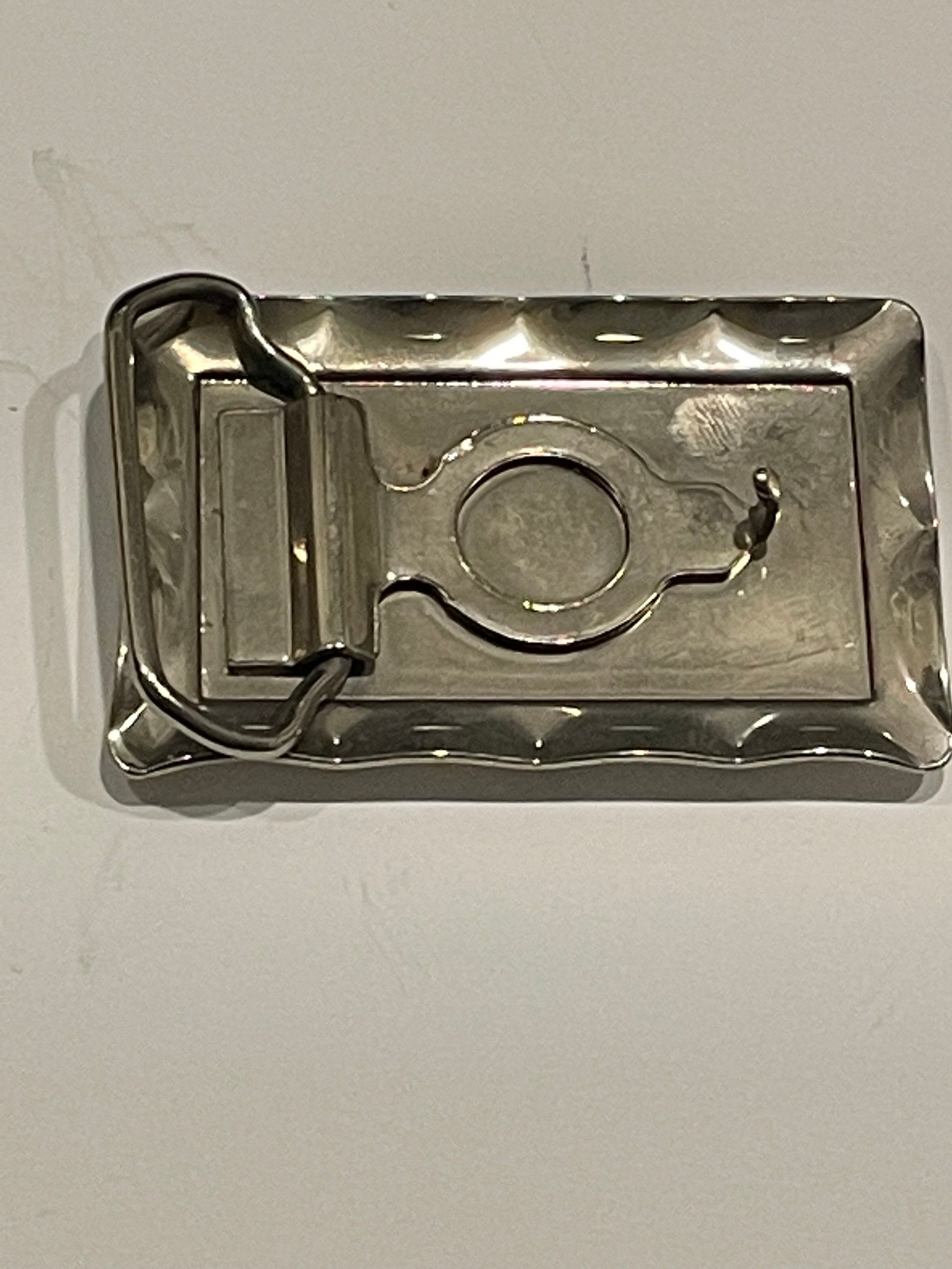 RIO-GRANDE Main Line Thru the Rockies Train Railroad Metal Belt Buckle ...
