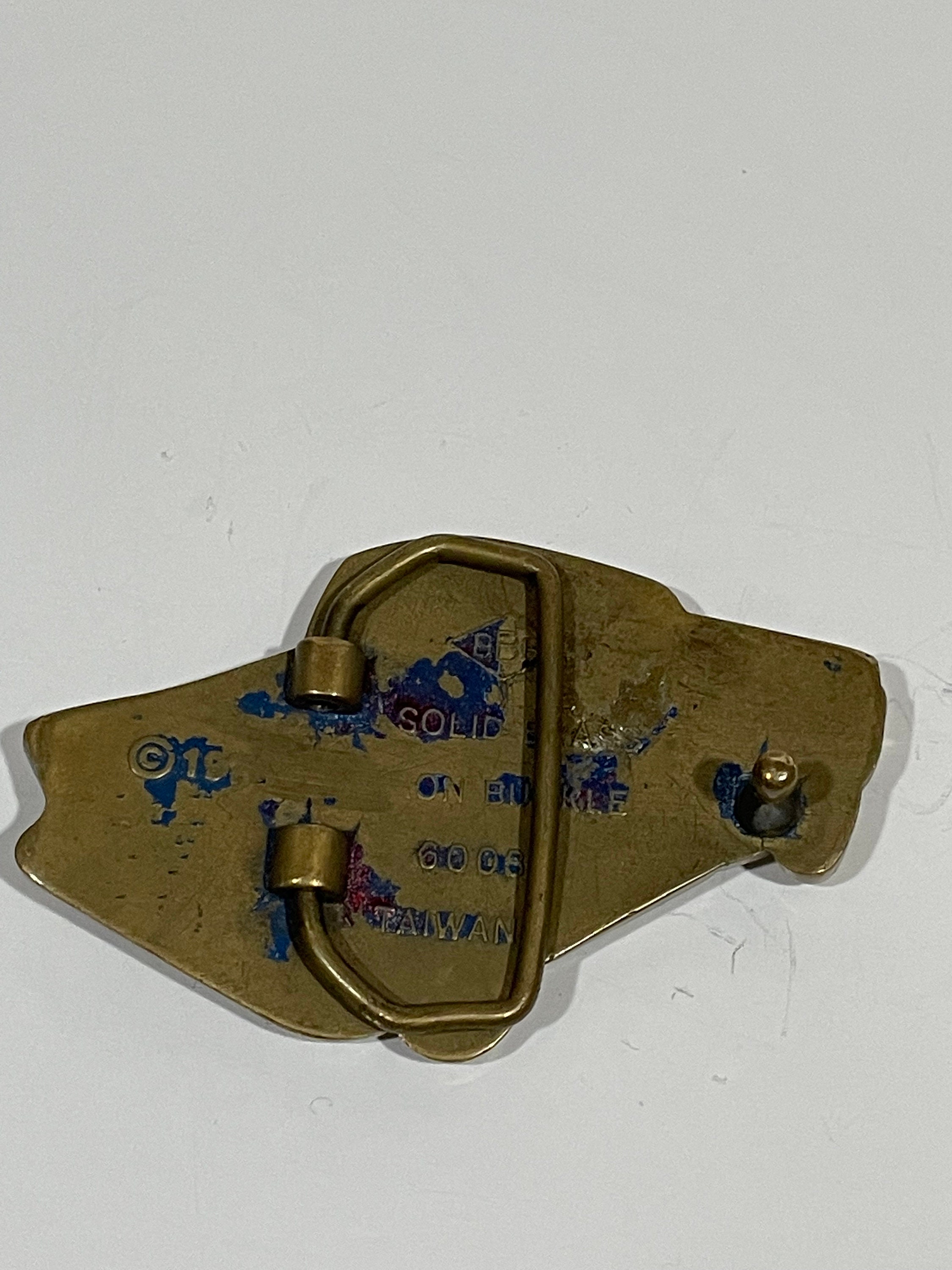 BBB FORD Pick up Truck Solid Brass Car Baron Belt Buckle 1978 Vintage ...