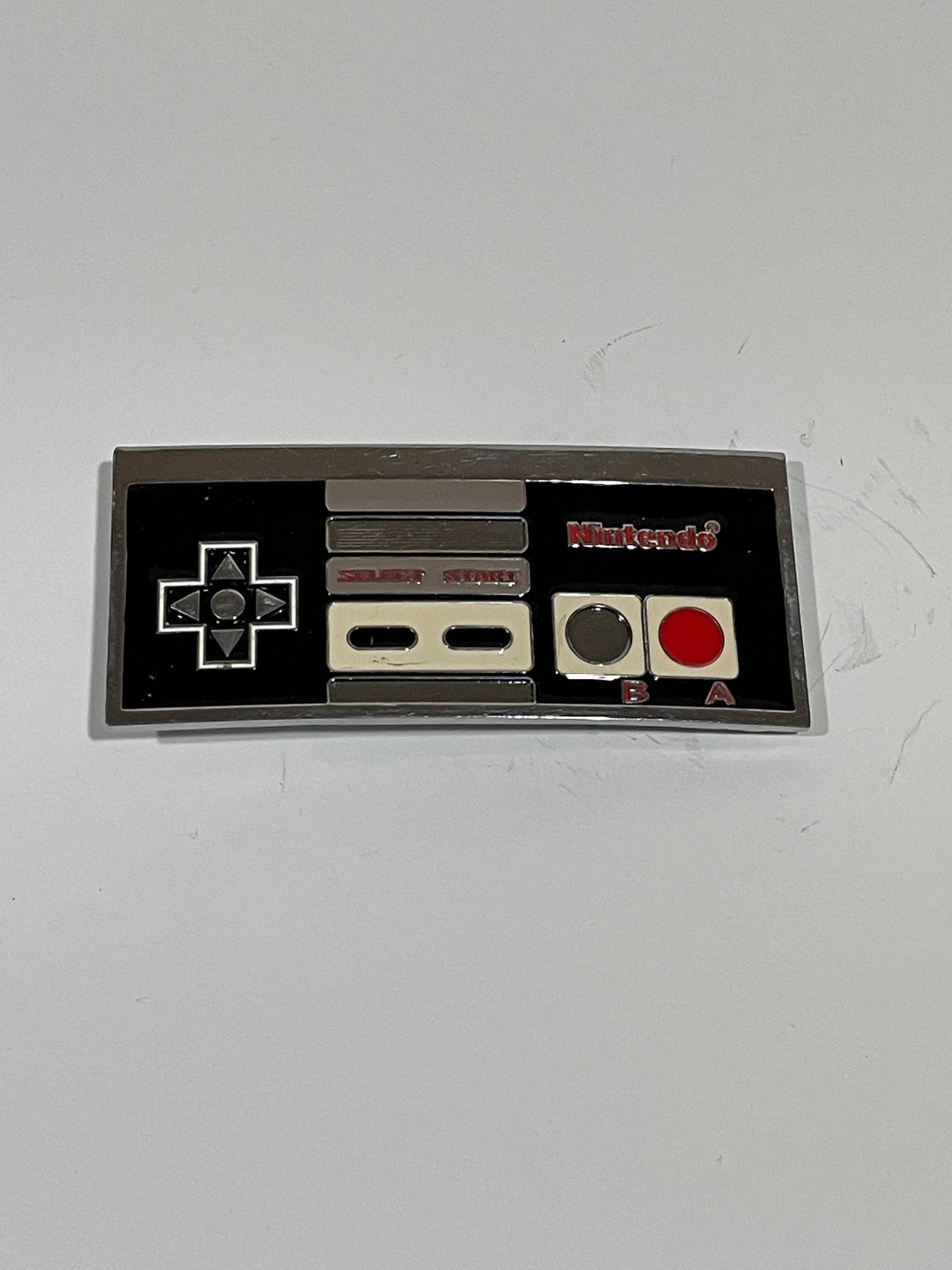 Nintendo Original NES Controller Enamel Metal Belt Buckle - Etsy