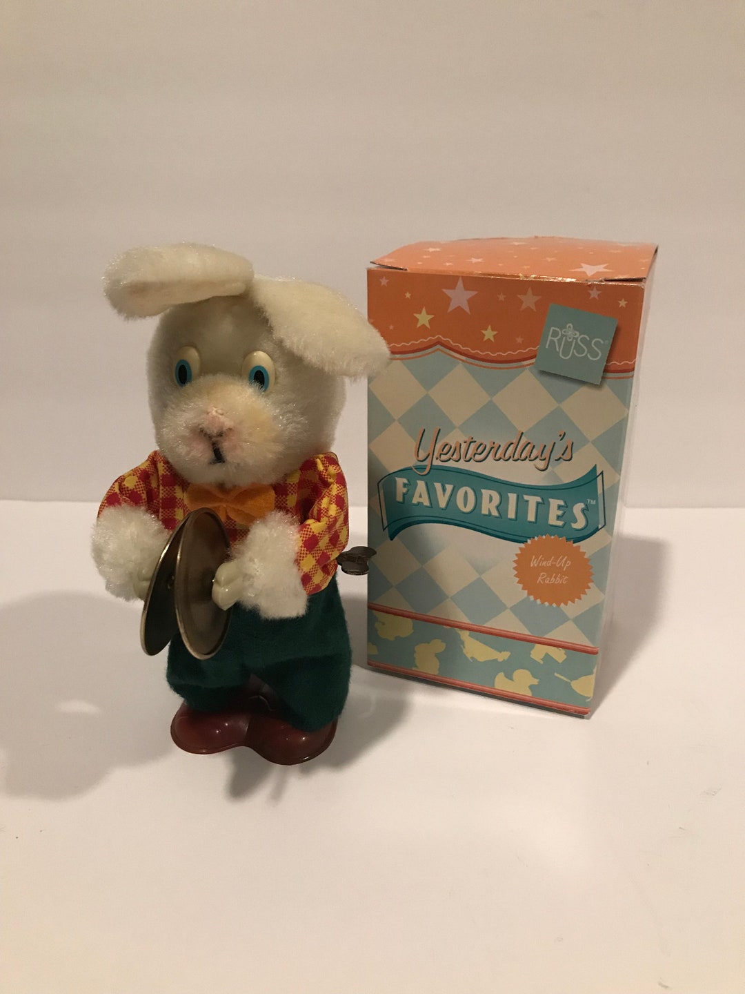 Yesterday's Favorites Cymbals Wind-up Rabbit by Russ.vintage UNIQUE ...